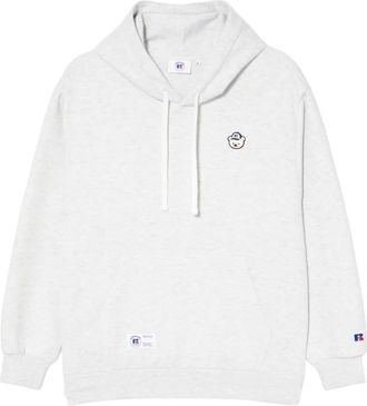 Chocoolate x Russell Athletic hoodie à broderie ourson - Gris