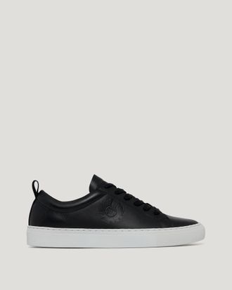 Belstaff Baskets Walton Pour Homme Nappa Leather Noir Eu 40