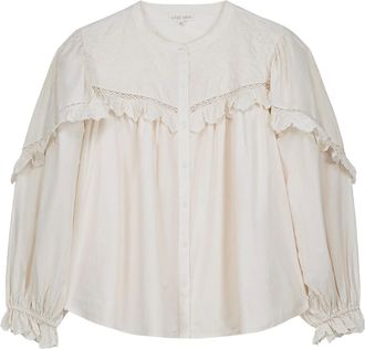 Louise Misha Blouse Noelianne Popeline de Coton Bio - Collection Femme Louise Misha