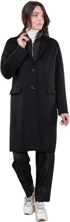 Moorer Femme, Manteaux, Noir, Taille: 40 FR Cassie Coat