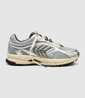 Mercer Amsterdam Baskets Homme The Re-Run Evo Silver Red Silver