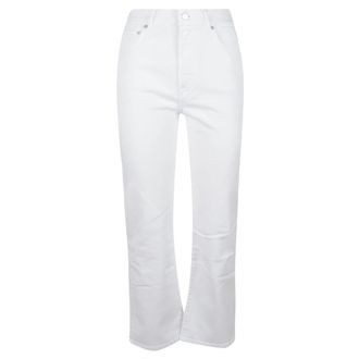 Siviglia Logo-Patch Jeans - - Jeans - Damen - Wei&szlig; - W27