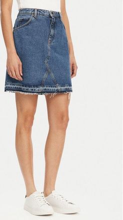 HUGO BOSS Jeansrock Getina_2 50539762 Blau Regular Fit