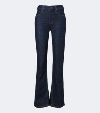 A Gold E Jean bootcut Kick Boot