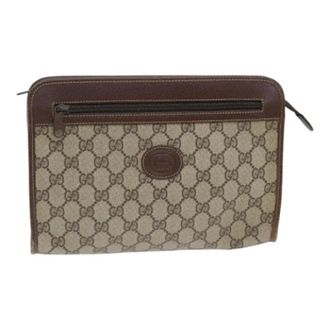 Gucci Pochette Vintage en Cuir Pre-owned - Femme - Pre-owned - Beige - Taille: ONE Size