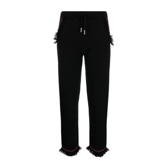 Max & Moi Femme, Pantalons, Noir, Taille: 44 FR Bianca Pantalons