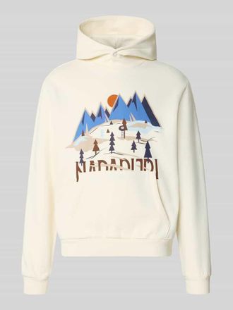 Napapijri Hoodie mit Label-Print