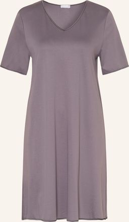 Hanro Nachthemd Cotton Silk grau