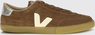 Veja Baskets basses Panenka en daim avec logo V lat&eacute;ral contrastant