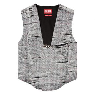 Diesel De Laris Fsg Top - - Tops - Damen - Grau - S