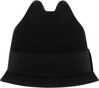 Moschino unisex, Accessoires, Noir, Taille: S Wool Cloth Hat