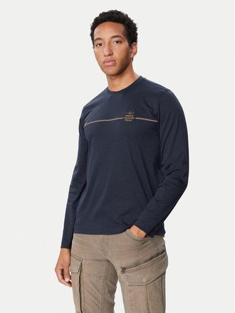 Aeronautica Aeronautica Militare Longsleeve 262TS2588UJ00663 Dunkelblau Regular Fit
