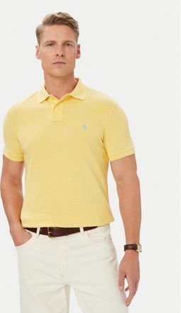Polo Ralph Lauren Poloshirt Core Replen 710782592 Gelb Custom Slim Fit