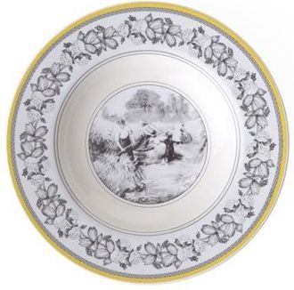 Villeroy & Boch Villeroy und Boch Audun Ferme Suppenteller, Premium Porzellan