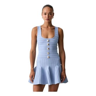 Retrof&ecirc;te Femme, Robes, Bleu, Taille: 42 FR Brooke Dress