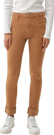 s.Oliver Damen 2123900 Jeans, Betsy Slim Fit, Brown, 38/34