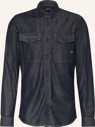 G-Star Jeanshemd Marine Slim Fit blau