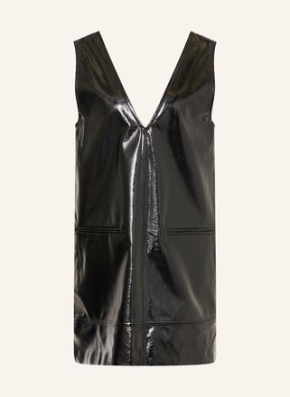 Sofie Schnoor Kleid In Lederoptik schwarz