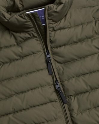 CHARLES TYRWHITT Leichte Steppjacke - Olivgr&uuml;n