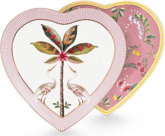 Pip Studio La Majorelle Herzformteller 21,5 cm Set2