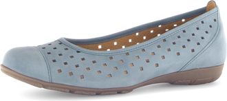 Gabor Damen Klassische Ballerinas, Frauen Flats,Ausgehschuhe,Abendschuhe,Slip-ons,Freizeitschuhe,sportlich,Ballerinen,Pumps,Jeans,40.5 EU / 7 UK