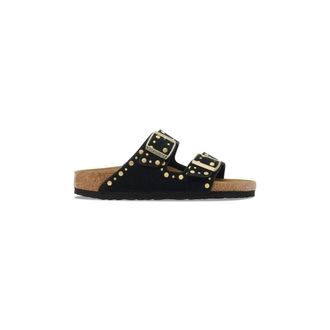Birkenstock Arizona Rivet - Femme - Chaussures - Noir - Taille: 37 EU