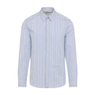 Paul Smith Homme, Chemises, Bleu, Taille: XL Signature Stripe Slim-fit Shirt