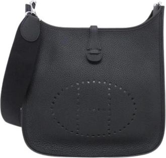 Herm&egrave;s Sac bandouli&egrave;re Evelyne Pre-owned - Femme - Pre-owned - Noir - Taille: ONE Size