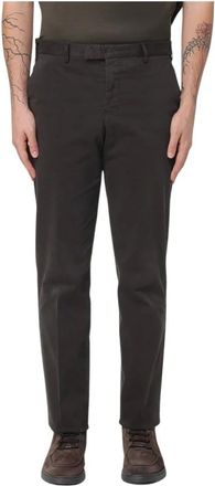 Pantaloni Torino Homme, Pantalons, Brun, Taille: XL Chino en coton stretch