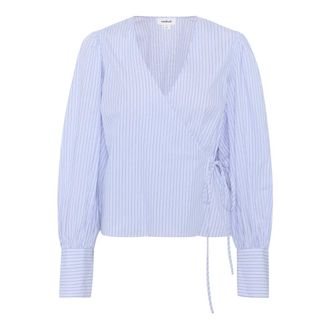 Soaked In Luxury Bluse - - Blouses & Shirts - Damen - Blau - L