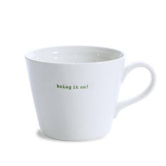 Keith Brymer Jones Becher Word Range bring it on! - 0,35l