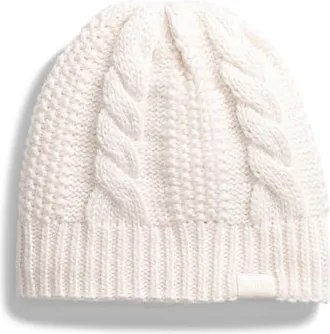 The North Face Bonnet doubl&eacute; Oh Mega pour femme, dune blanche, taille unique