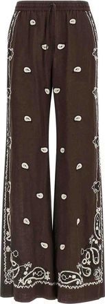 P.A.R.O.S.H. P. A.R. O.S. H. Pantalons D&eacute;contract&eacute;s - Marron