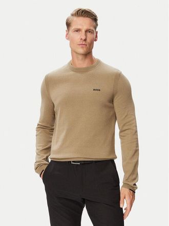 HUGO BOSS Sweatshirt Ever-X CN 50556145 Gr&uuml;n Regular Fit