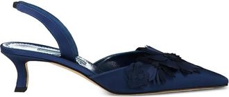 Manolo Blahnik Moislifa Pumps - Blau