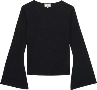 Ines De La Fressange Femme, Blouses et Chemises, Noir, Taille: 38 FR Claudia Top