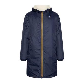 K-Way Eiffel Dunkelblaue Wasserdichte Jacke - - Jackets - Herren - Blau - L
