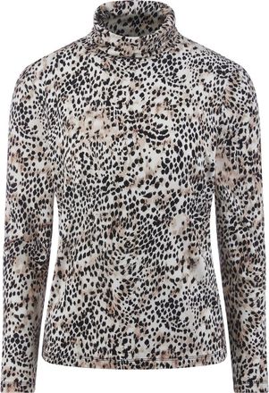 Basler Stehkragen-Shirt BASLER beige