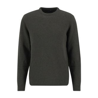 Barbour Holden Rundhalspullover in Olive - - Knitwear - Herren - Gr&uuml;n - XL