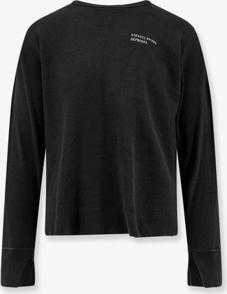 Enfants Riches Deprimes Classic Logo Distressed Thermal LS T-shirt - ENFANTS RICHES DEPRIMES - gender_Man