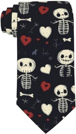 Generic Poupées Effrayantes De Dessin Animé Cravates Hommes Décontractée Cravate Polyvalente Cravatte Pour Événements Accessoires Bureau