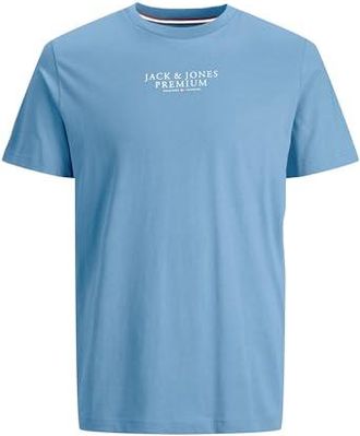 Jack & Jones Male Logo T-Shirt Jprbluarchie SS Tee Crew Neck Noos, oceanview, S Hommes
