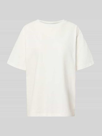 Oh April Oversized T-Shirt mit r&uuml;ckseitigem Stitching Modell Flower