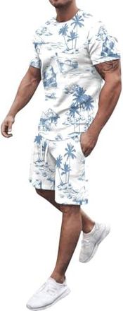 Generic SurvêTement Taille S Jogging Homme Leger Ensemble Chemise Pantalon Homme Satin Survetement sans Marque Survetement De Foot Homme Pas Cher Ensemble Jog