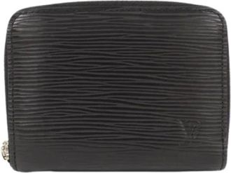 Louis Vuitton unisex, Pre-owned, Noir, Taille: ONE Size Porte-monnaie / &Eacute;tui &agrave; monnaie Pre-owned
