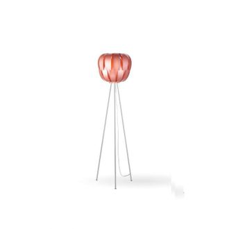 Linea Zero Linea Zero - Dreibein-Stehlampe aus rosa Metall in Metall Cm. 42 x 165 Std