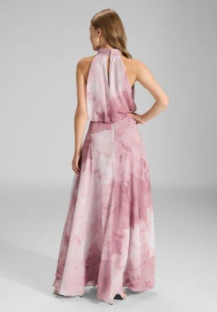 Swing Abendkleid Taillierter Schnitt mit flie&szlig;endem Rockteil