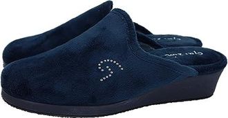 Garz&oacute;n 1824.247 Chaussons dhiver pour femme, couleur bleu marine, avec design classique et doublure int&eacute;rieure l&eacute;g&egrave;re pour femme, bleu marine, 37 EU