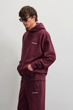 Pegador Kapuzensweatshirt Logo Oversized Hoodie Baumwollmischung, oversize