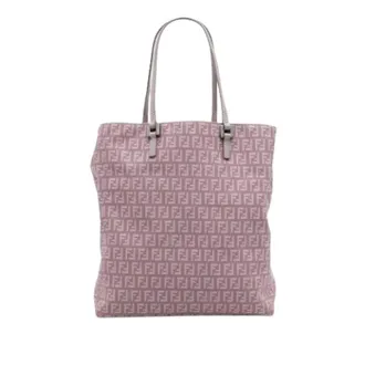 Fendi Pre-owned Canvas Tote Bag - - Pre-owned - Damen - Lila - ONE SIZE